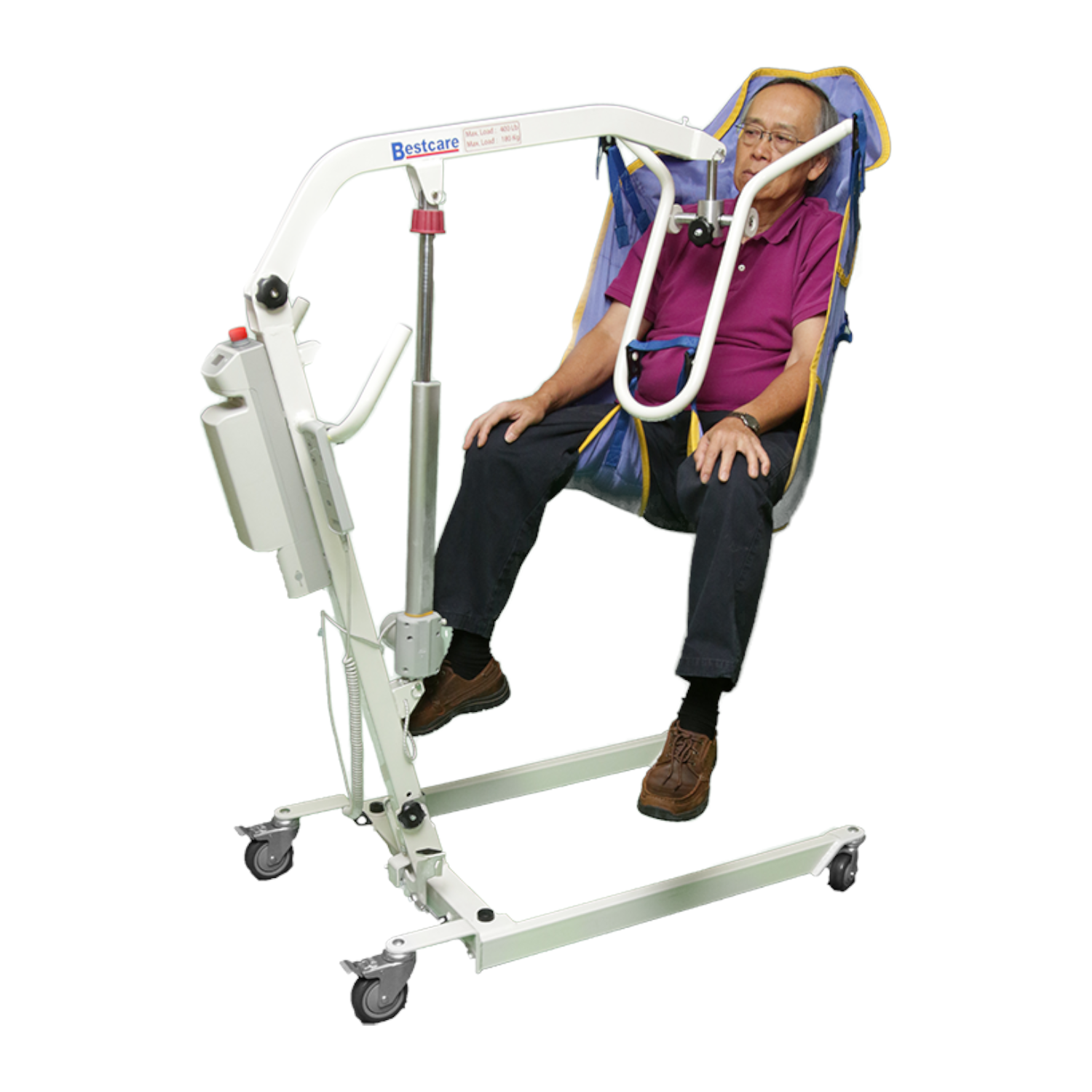 Cradle Clip Sling – Secure, Padded Transfers with Head Support