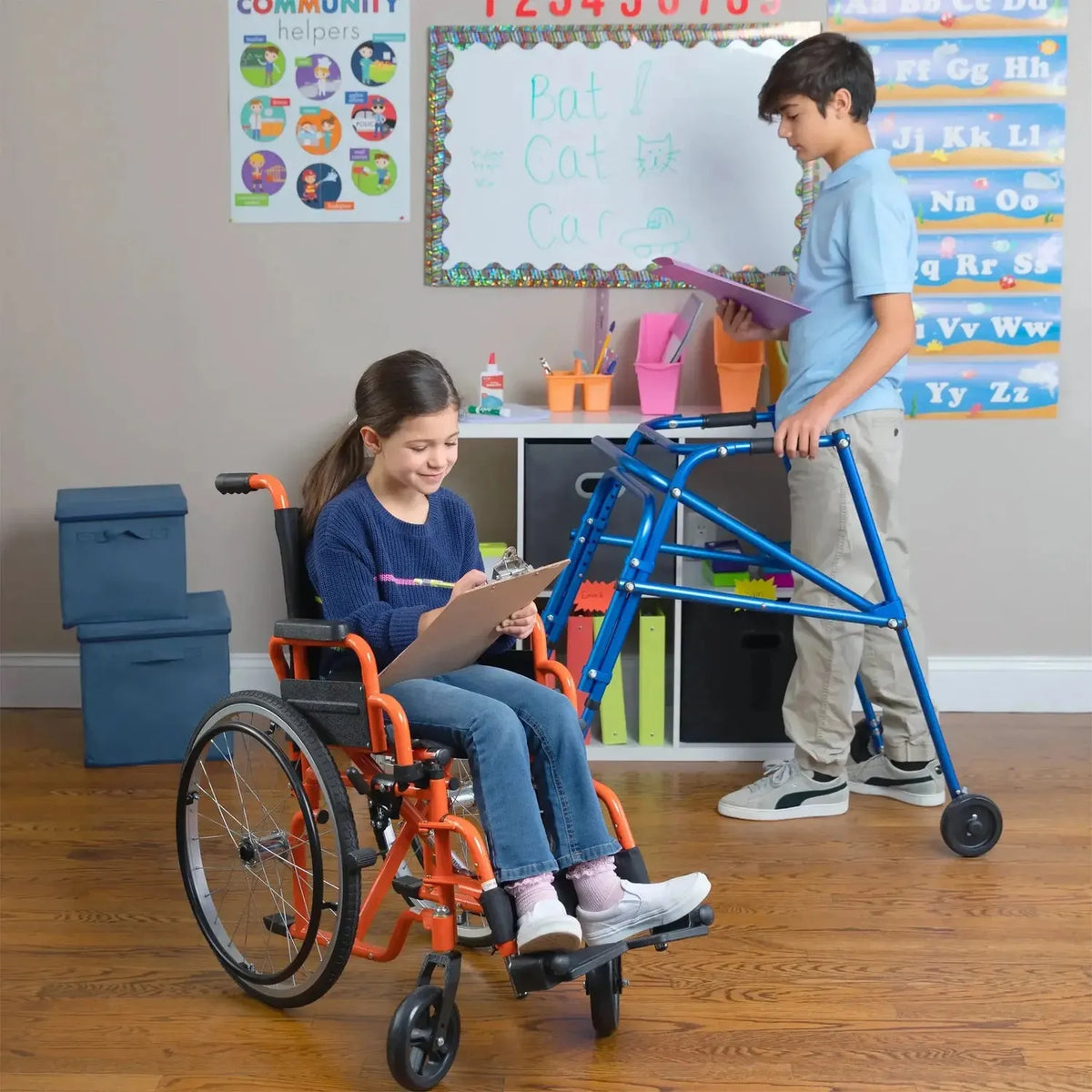 Foldable wheelchair designed with comfort and adjustability Get One ...